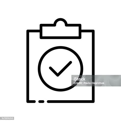 문서 줄 아이콘입니다 계약 태블릿 외교관 선언 평화 서명 프로토콜 주문 양식 연필 펜 진술 보증 사업 개념입니다 흰색 배경에 벡터 검은 선 아이콘 낱말에 대한 스톡 벡터