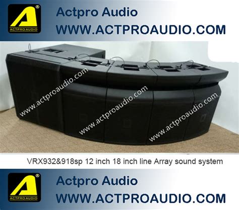 Vrx932 Mini Line Array Loudspeaker Pa Speaker Sound System Mini Line