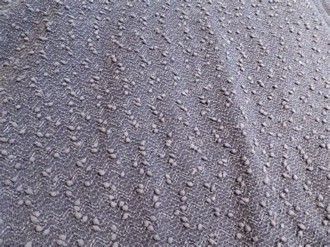 Solid Gray Wonderfully Textured Nubby Sweater Not Knit With Subtle Sequins Beautiful Textiles