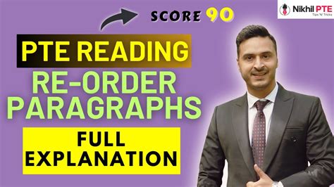 How To Solve Pte Reading Reorder Paragraphs Tips And Tricks Pte