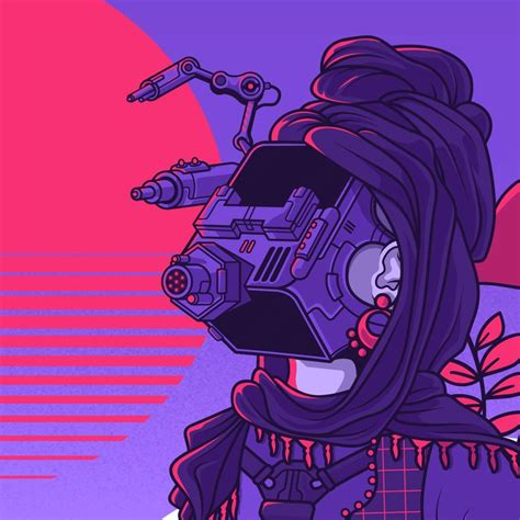 Fatma The Robo Girl Cool Pixel Art Animation Art Character Design