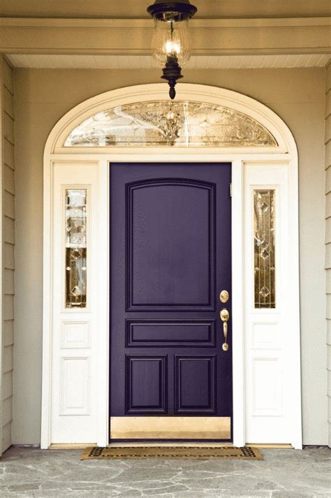 Eggplant Purple Front Door Color Purple Front Doors Exterior Door Colors Best Front Door Colors