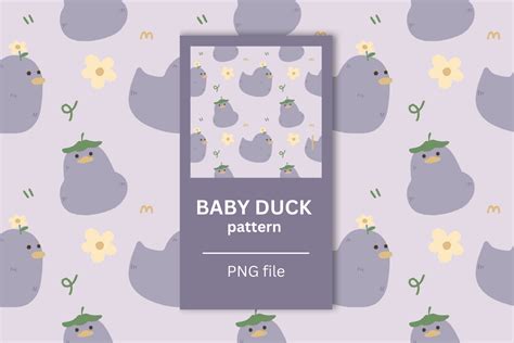 Cute Duck Pattern Back To School Graphic By Tnwan · Creative Fabrica