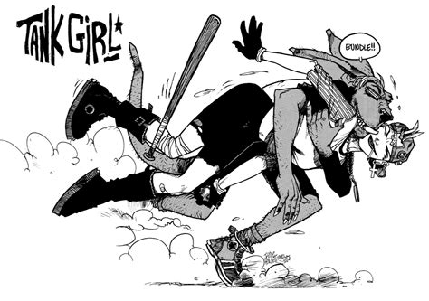 Jamie Hewlett Tank Girl Booga Book Review The Cream Of Tank Girl
