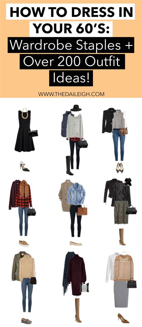 Classic Wardrobe Basics For Women Over 60 Capsule Wardrobe For Women