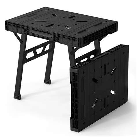Buy Express Folding Work Table 2 In 1 Easy Setup Portable Folding Worktable And Folding Workbench
