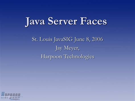 Ppt Java Server Faces Powerpoint Presentation Free Download Id325231