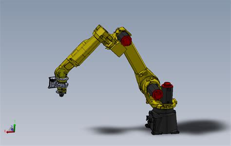 M20i工业机器人 Solidworks 2018 模型图纸下载 懒石网