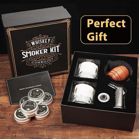Combojoy Whiskey Smoker Kit Ultimate Smoky Flavor Club Rehab