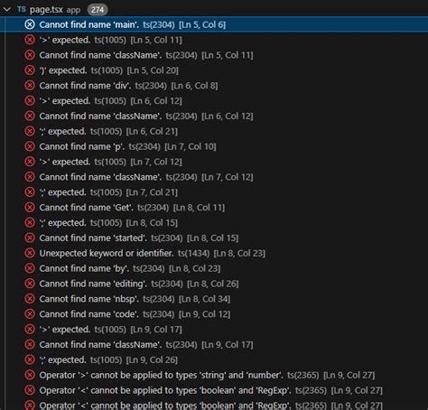 Javascript Typescript Errors In Stock Nextjs Install Stack Overflow