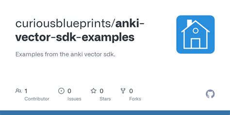 Github Curiousblueprintsanki Vector Sdk Examples Examples From The
