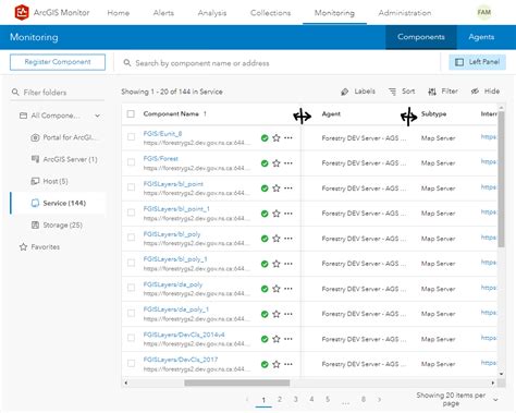 Ability To Resize Columns Esri Community