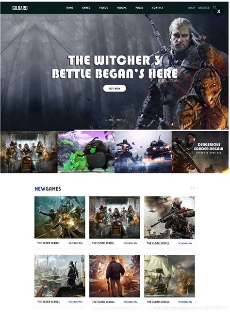 游戏主题html5网页设计 Csdn博客