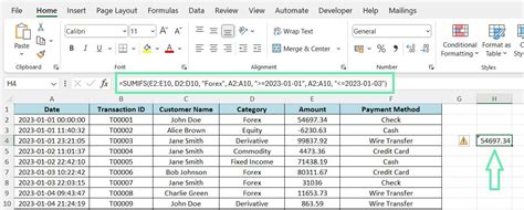 How To Create Transaction Summaries From Excel Data Downloadable Template