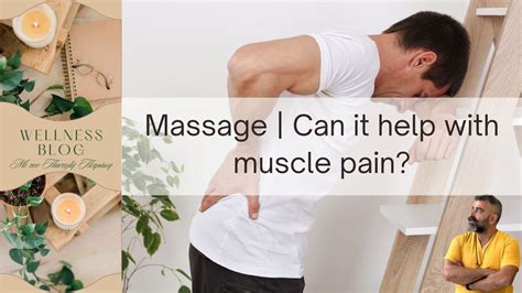 Massage Therapy Sore Muscles And Back Pain Finding Relief Agigma