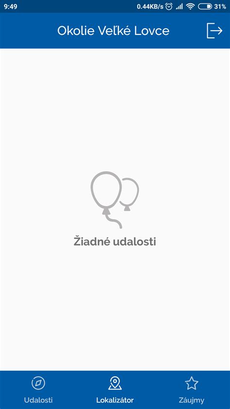 GitHub Matebence Udalosti Android Application For Finding Events What Are Near To The Users