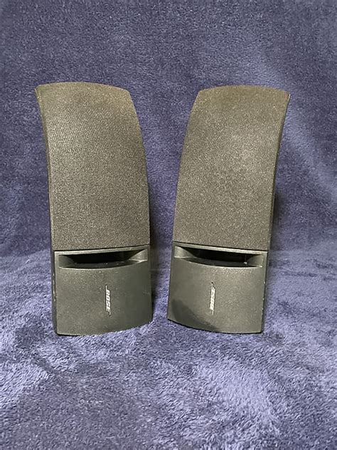 Bose Bookshelf Speakers 2000s Black Best Offer Reverb