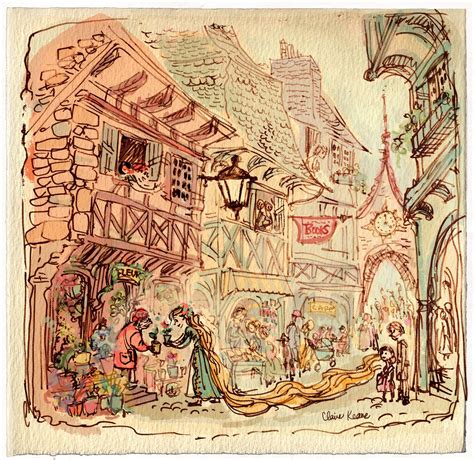 Rapunzel Concept Art Claire Keane