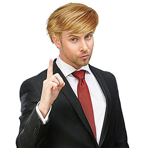Mr Billionaire Style Adult Mens Blonde Wig 1 Per Order