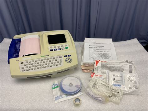 Welch Allyn Cp200 Ecg Ekg Machine W Accessories Parts Only Auschoice