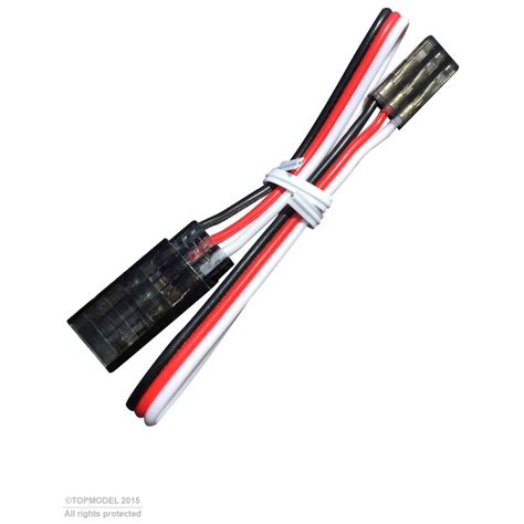 Topmodel Rallonge Servo Jr Fut 10cm Fumee