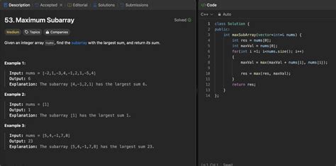 Geethika Kakarla On Linkedin 50daysofcode Maximumsubarray 50days