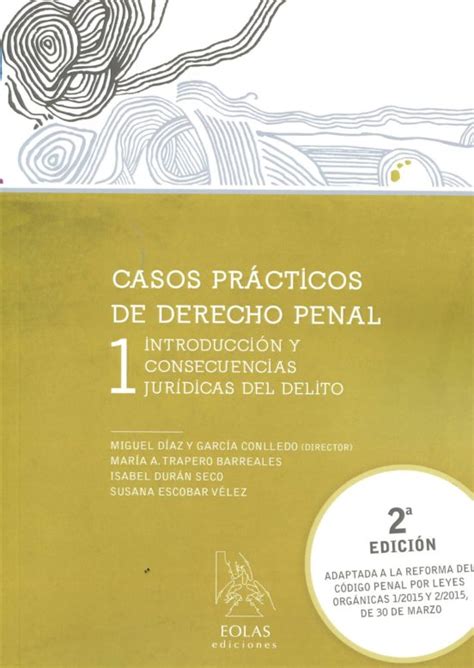 Casos PrÁcticos De Derecho Penal Vvaa Casa Del Libro