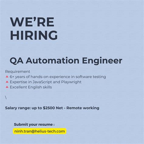 Remote Hcm Seniorautomationengineer Javascript Playwright Ninh Tran