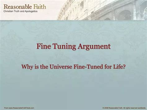 Ppt Fine Tuning Argument Powerpoint Presentation Free Download Id 2609666