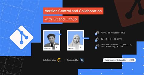 Gdsc Workshop Version Control And Collaboration With Git And Github Dicoding Indonesia