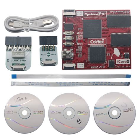 icore2 arm fpga dual core plate development board stm32 development