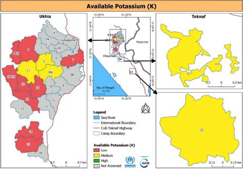 Camp Wise Soil Fertility Map For Available Potassium Download