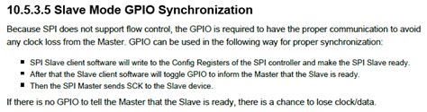 Spi Slave Mode Gpio Synchronization Jetson Xavier Nx Nvidia