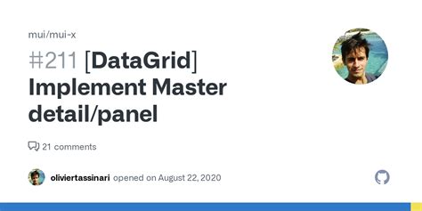 DataGrid Implement Master Detail Panel Issue Mui Mui X GitHub
