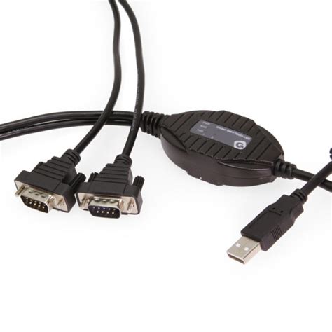 Port USB To Serial Adapter With RX TX LED Indicators