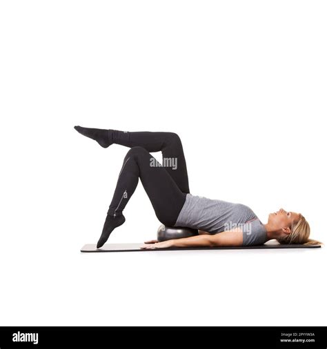 Increasing Her Mobility And Flexibility A Young Woman Performing Leg