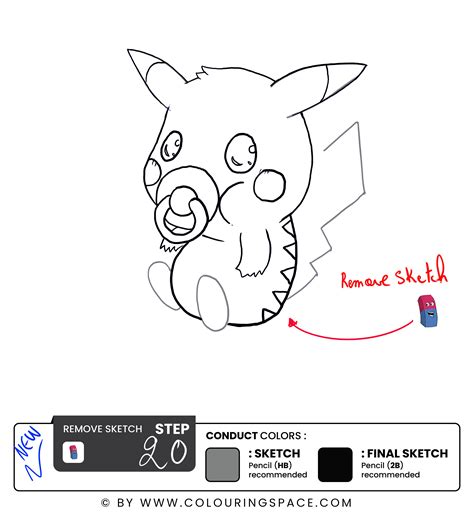 How To Draw Pikachu Full Body