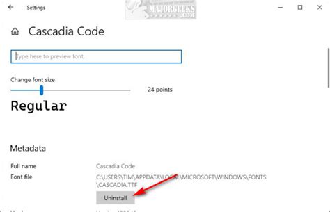 How To Install Or Uninstall Fonts In Windows MajorGeeks