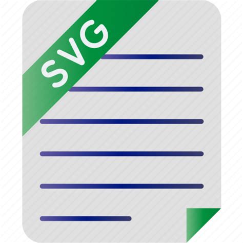 Scalable Vector Graphics File Icon Download On Iconfinder