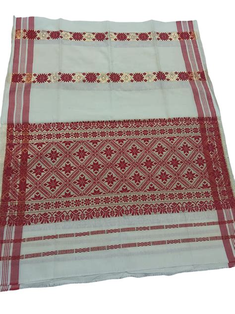 Assamese New Stylish Bihu Gamusa Big Size Senehi