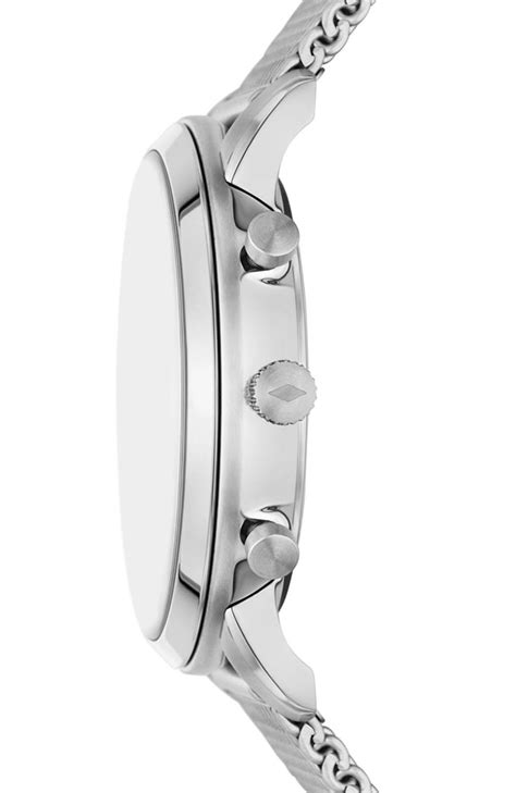 Mens Watch Fossil Neutra Boxset Chronograph Silver Stainless Steel Bracelet Fs6021set E Oro