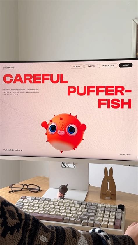 🐡 Check Out This Interactive Experience The More You Click On The