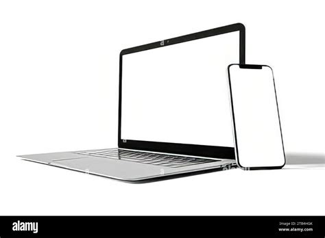 Workplace Computer Empty Screen Cut Out Stock Images And Pictures Alamy