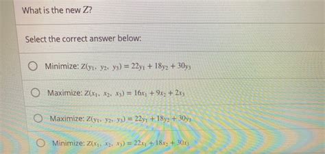 Solved Convert The Following Minimization Problem Into Its