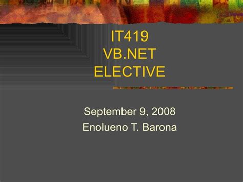 Types Of Arrays Pptx