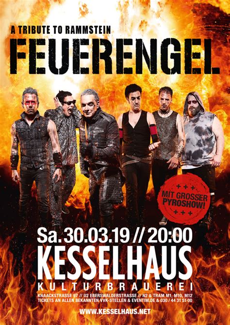 Feuerengel Spektakuläre Rammstein Tributeshow Live In Berlin D