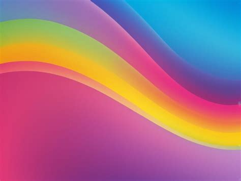Premium Photo Rainbow Horizon Background