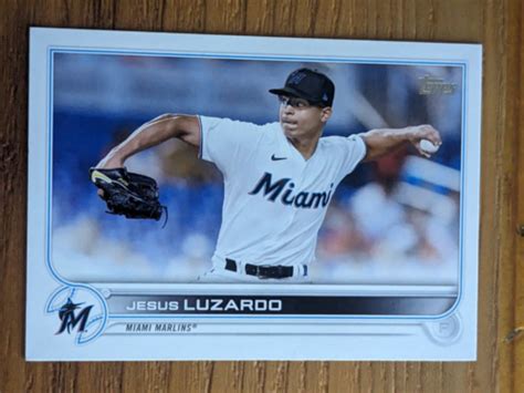 2022 Topps Series 1 11 Jesus Luzardo Marlins Ebay