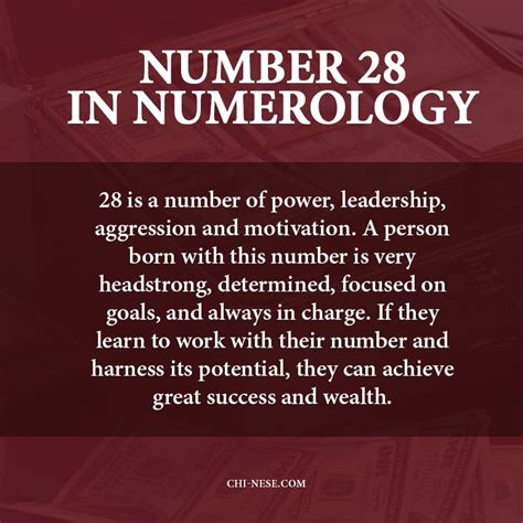 Number 28 In Numerology Wealth Power And Long Term Success