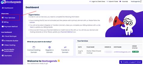 How To Access Your Plesk Control Panel Knowledgebase Hostlegends